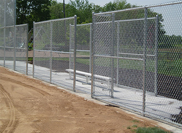 Baseball Field Fence Installation North Metro MN | Fence Installation ...